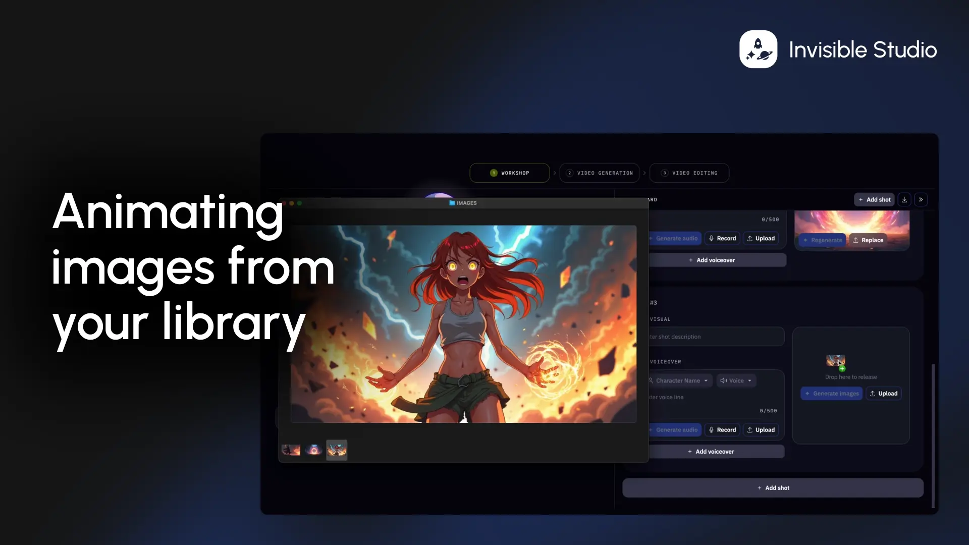 Animating Existing Images From Your Library - AI video generation ...